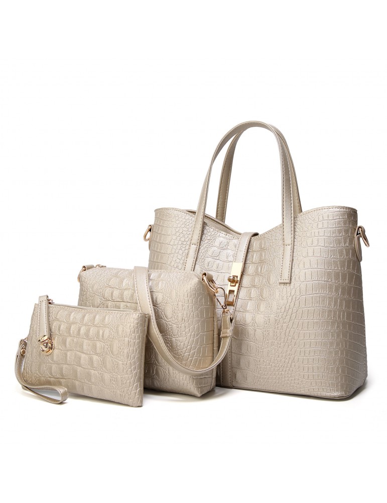 CARTERA DE DAMA CLÁSICA MODERNA EXCLUSIVA SET COMPLETO