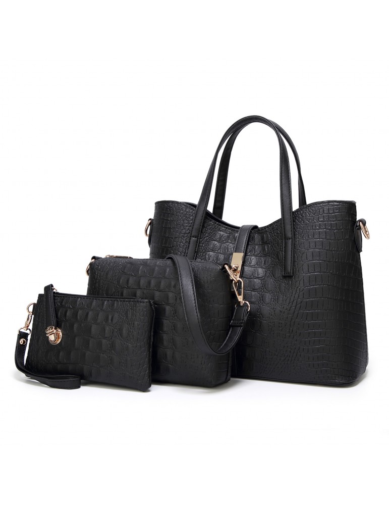 CARTERA DE DAMA CLÁSICA MODERNA EXCLUSIVA SET COMPLETO