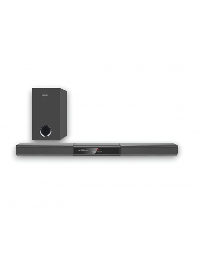 BARRA DE SONIDO 2.1 Q-SONIC, BT, USB, FM, AUX CON CONTROL